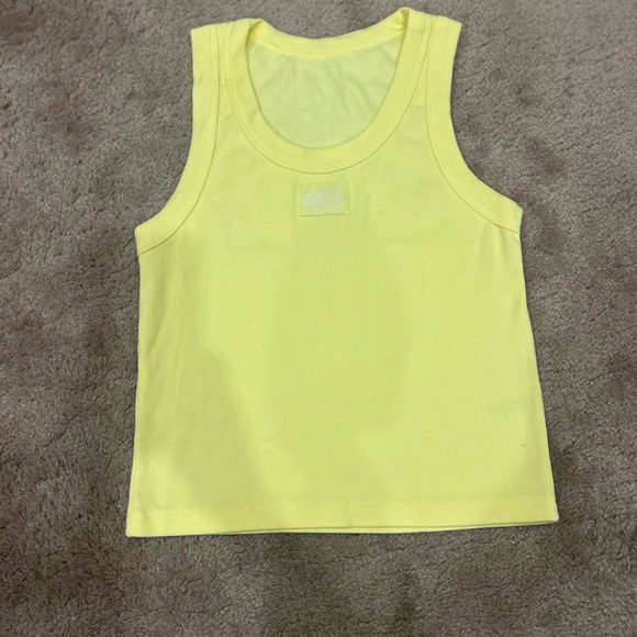 Daily Drills | Tops | Daily Drills Lemonade Yellow Monochrome Logo ...